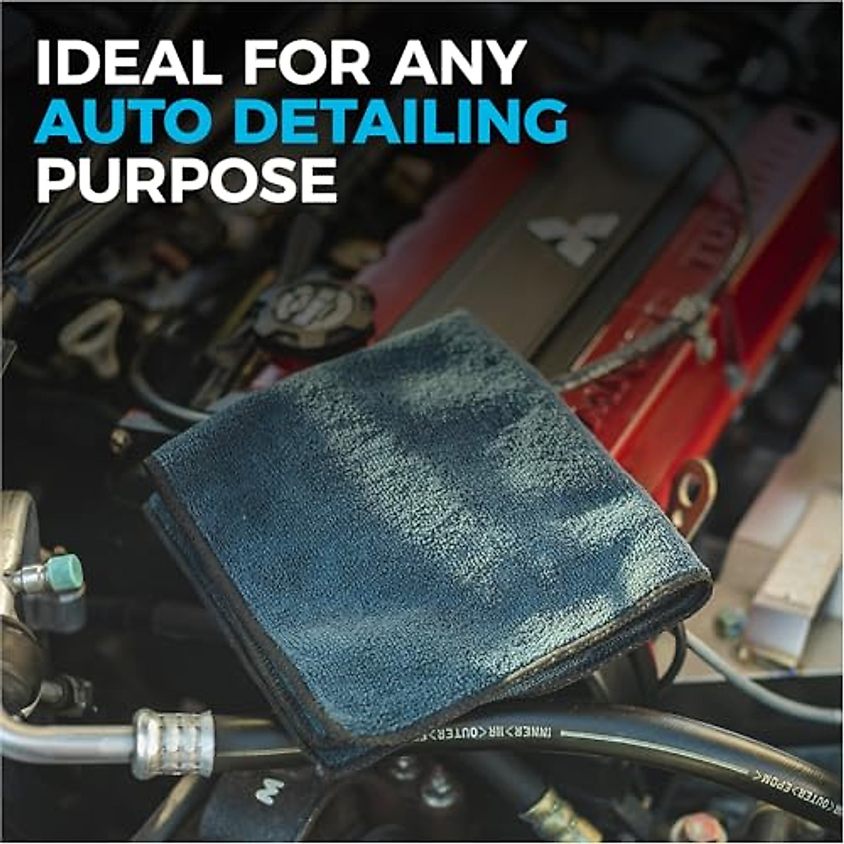 The Rag Company - All-Purpose Microfiber Terry Cleaning Towels - Commercial Grade, Highly Absorbent, Lint-Free, Streak-Free, Kitchens, Bathrooms, Offices, 300gsm, 12in x 12in, Green (12-Pack)