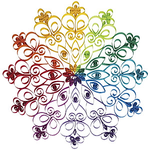 Tru-Ray Construction Paper Bundle - Color Wheel Assortment (144 Sheets) + Black Construction Paper (50 Sheets)