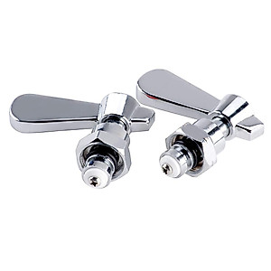 Faucet Repair Kit with Handles and Stems for Wall Mount Faucets