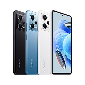 Xiaomi Redmi Note 12 Pro 5G + 4G (128GB + 6GB) Factory Unlocked 6.67" 50MP Triple Camera (Only Tmobile/Metro/Mint USA Market) + Extra (w/Fast Car Charger Bundle) (Midnight Black)