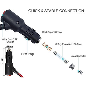 RICHOOSE Electric Heated Pad for Delivery Pizza Bag,12V 150W Food Warmer Pad, Portable Heat Pad with Car Power Plug, Built-in Thermostat 176℉,Perfect for Deliveriers of Uber Eats, DoorDash,Grubhub