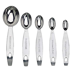 Cuisipro Silver Measuring Spoon Set, Standard