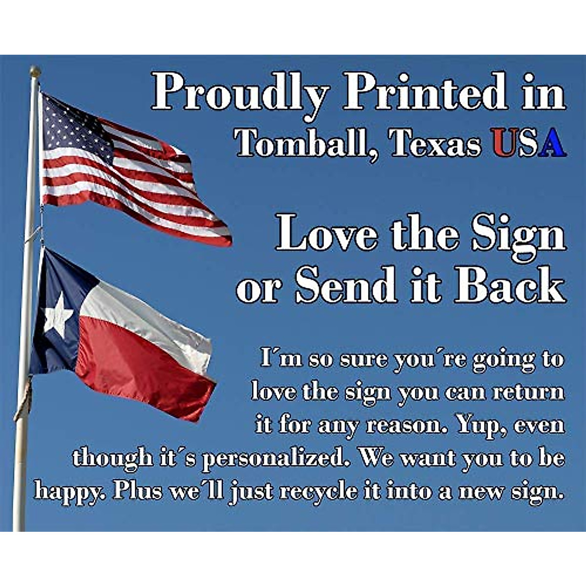 Metal Sign - Before You Decide - Durable Metal Sign - Use Indoor/Outdoor - Makes a Funny Home Decor for Gun Enthusiasts Under $20 (8" x 12")