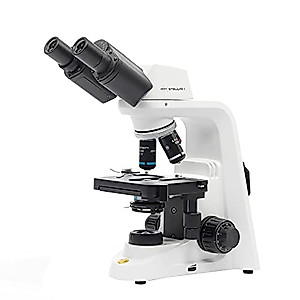 SWIFT Stellar 1 Pro-B Research-Grade Infinity Corrected Lab Compound Microscope, 40X-2500X, Siedentopf Binocular Head, Mechanical Stage, Abbe, Ultra-Precise Focusing, User and Eco-Friendly