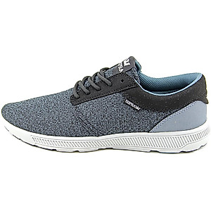 Supra Men's Hammer Run Shoes,9,Slate Blue Heather/Black-Light Grey