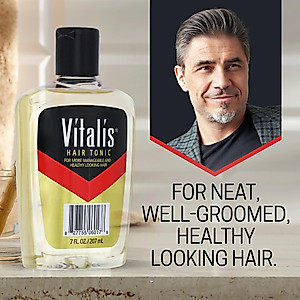 Vitalis Hair Tonic for Men 7 fl oz (207 ml)(Pack Of 2)