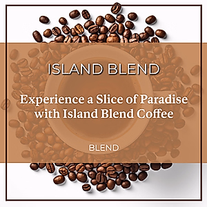 San Diego Coffee Island Blend, Medium Roast, Whole Bean Coffee, 5-Pound Bag Café en grano tostado