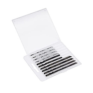 Amazon Basics Assorted T-Shank Jigsaw Blades Set, 10-Pieces