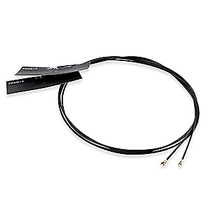 60cm/2ft 2pcs MHF4 IPEX WLAN Network Adapter PC Antenna for NGFF Intel 7260 8260 8265 9265 9260 9560 AX210 AX200NGW AX Killer M.2 IPEX4 Module Card