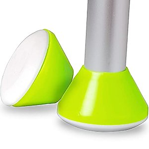 HealthSmart Walker Glides, Walker Caps or Walker Pads also for Rollators, Universal Fit, Pack of 2