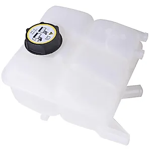 TOPAZ 603-382 603382 Coolant Reservoir Expansion Tank with Cap Replacement for Ford 2013-2018 C-Max 2013-2016 Escape 2012-2018 Focus 2014-2016 Transit Connect Vehicles CV6Z-8A080-A