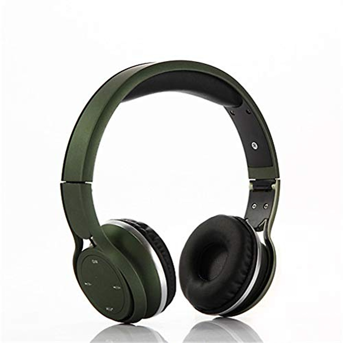 Wireless Bluetooth Headphones Stereo Foldable Headphones Active Noise Cancelling Over Ear with Microphone Deep Bass for PC/Cell Phones/TV,Blue