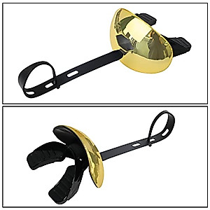 ZAKVOP Football Mouth Guard with Strap, Breathable Mouth Guard Football for Youth and Adults, Teeth and Lip Protector Guard Mouth Pieces Football (Chrome Gold)