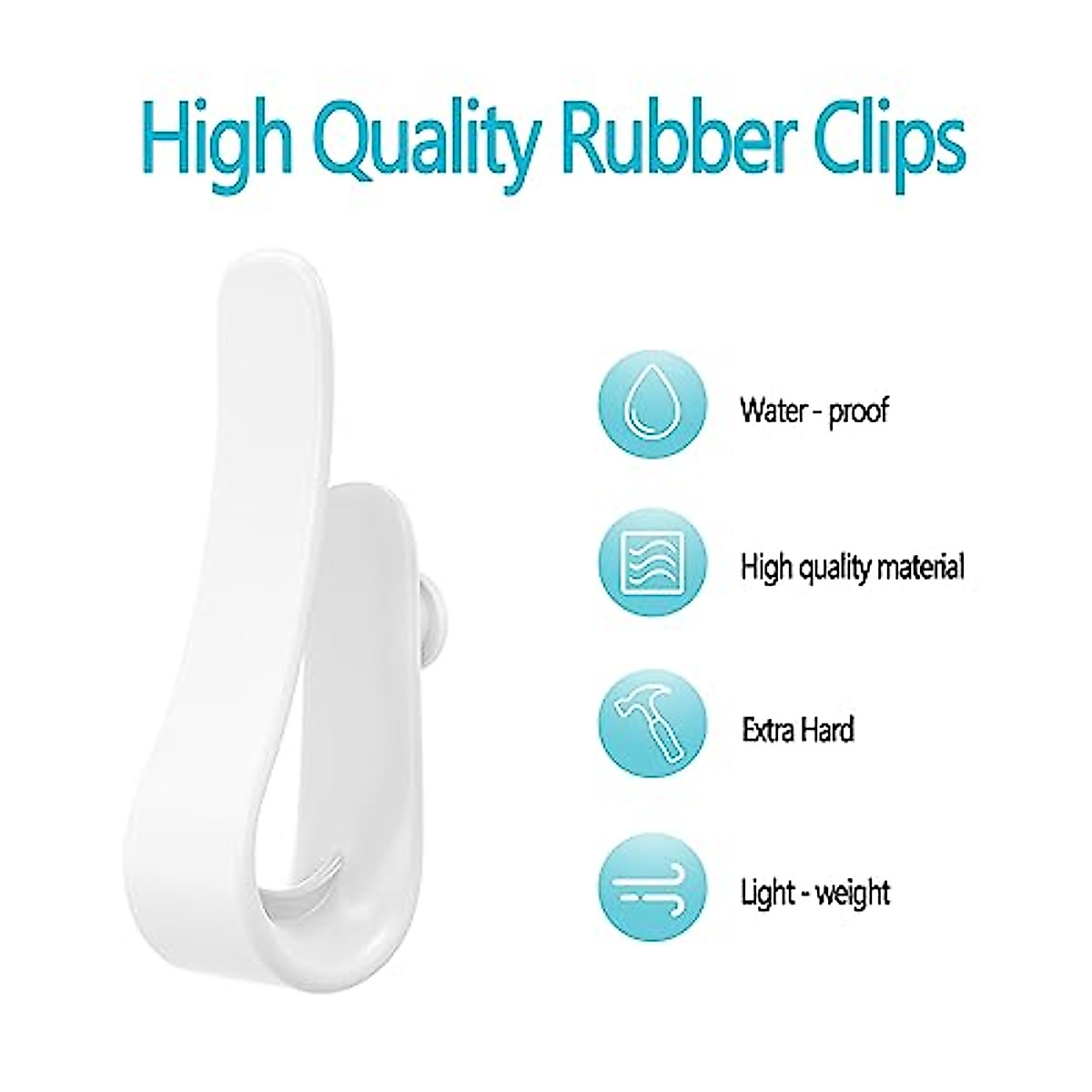 2PCS Hook Accessories for Bogg Bags, Upgrade Rubber Insert Hooks Beach Cup Holder Bag Hooks Phone Holder, Charm Accessories for Bogg Bags