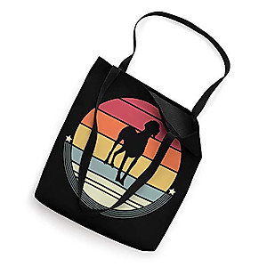 Weimaraner Silhouette Retro Vintage Dog Owner Women Men Tote Bag