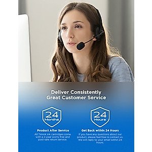 【4-Pack Larger Capacity】 910XL Compatible Ink Cartridges Replacement for HP 910 XL Ink Cartridges Combo Pack, Work for OfficeJet Pro 8025 8035 8020 8028 Printer (BCMY-4 Pack)