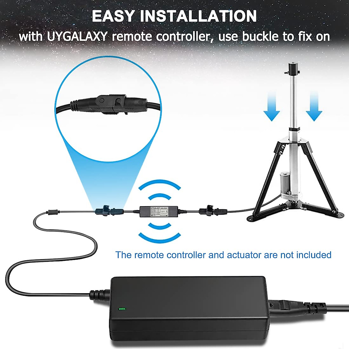 UYGALAXY 12V 5A Power Supply of Linear Actuator Motor Controller AC/DC Adapter Transformer Compatible for Lift Chair,Electric Sofa