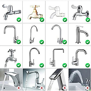 VANT KEVIN 2 PCS Activated Carbon Water Filter Set, 6 Layer Cartridge, Be Applicable 1/2inch - 3/4inch Faucet