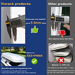 56 Inch Black Rooftop Cargo Box Carrier, Large 13 Cubic Feet Car Top Mount Travel Luggage Storage, Dual Side Opening, Heavy Duty Waterproof Rooftop Storage Box with Security Keys