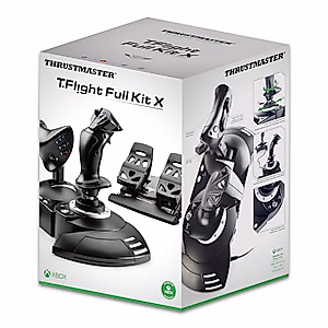 ThrustMaster T.Flight Full Kit X - Joystick, Throttle and Rudder Pedals for Xbox Series X|S/Xbox One/PC