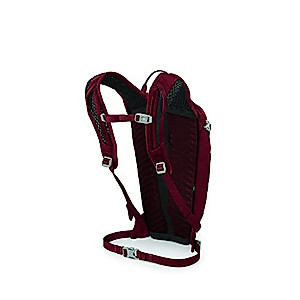 Osprey Salida 8L Women's Biking Backpack with Hydraulics Reservoir, Claret Red, One Size