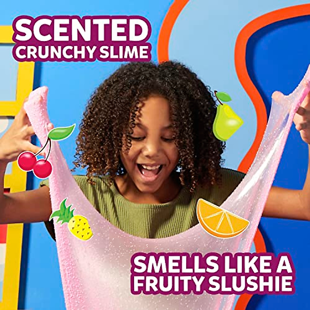 Elmer's Gue Premade Slime, Variety Pack, Includes Clear Slime, Scented Slime, Glitter Slime, 4 Count