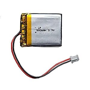 ADAFRUIT INDUSTRIES 1578 Lithium Ion Polymer Battery - 3.7v 500mAh