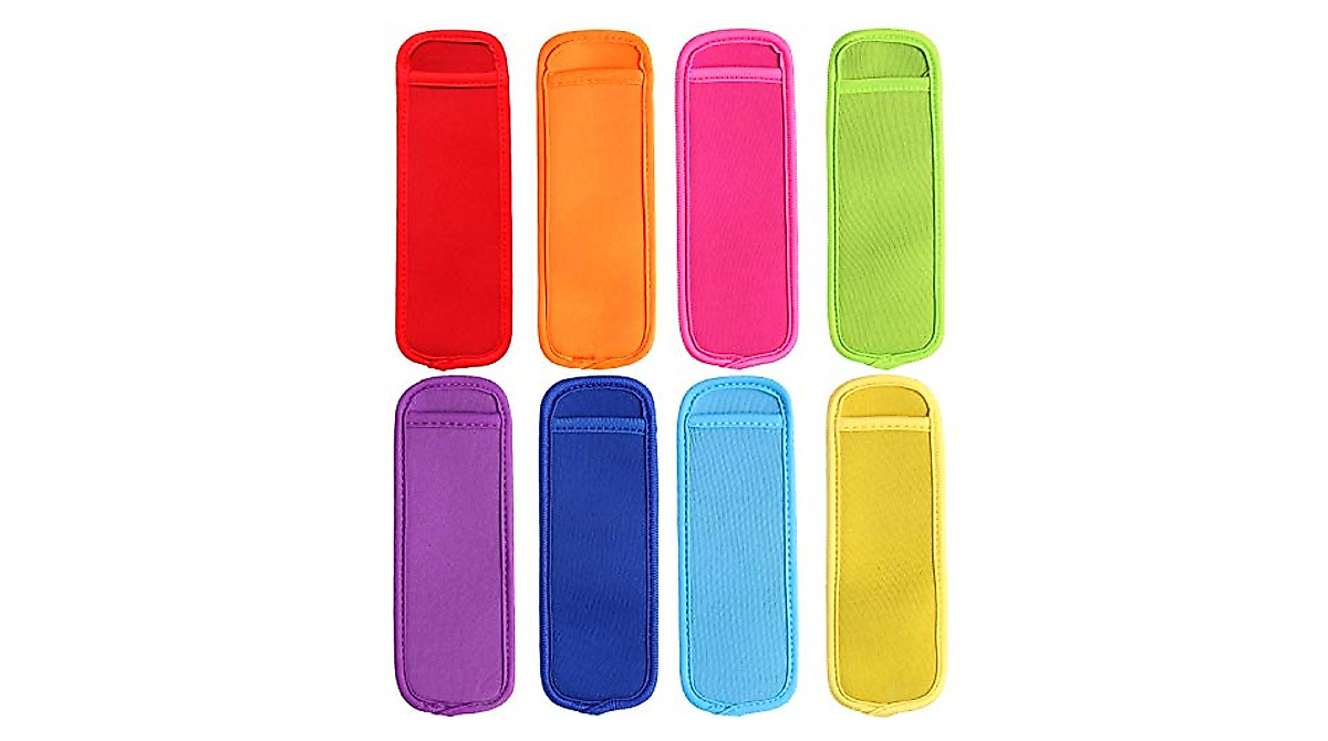 24 Pack Reusable Popsicle Bags - Keep Fingers Clean