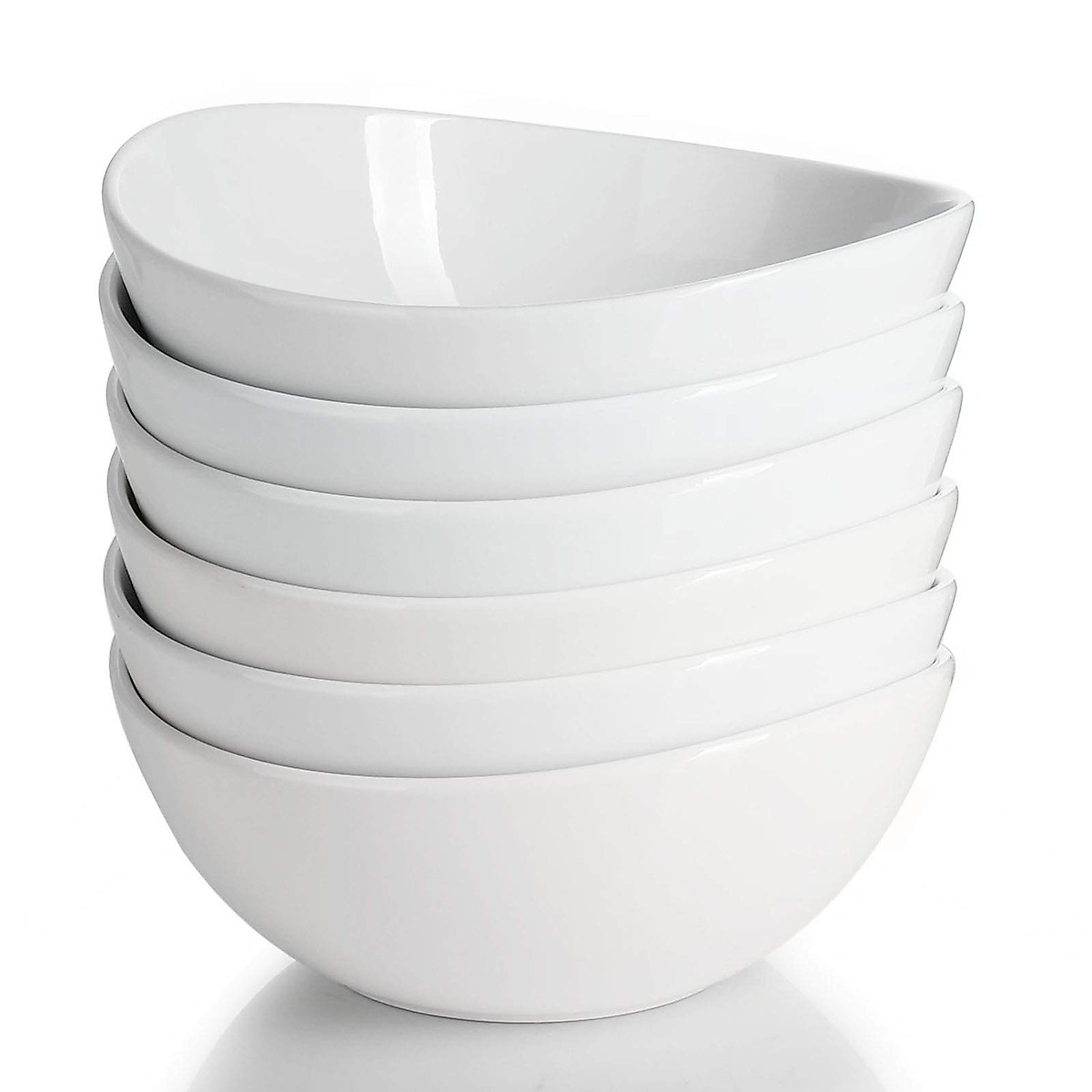 Sweese 18 Ounce Cereal Bowls & 28 Ounce Pasta Bowls Set of 6