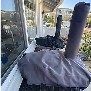 WINCOVER Pizza Oven Cover Outdoor Grill Covers Waterproof Dustproof Pizza Oven Protection with Handle for Patio, Lawn & Garden Ooni Karu 16