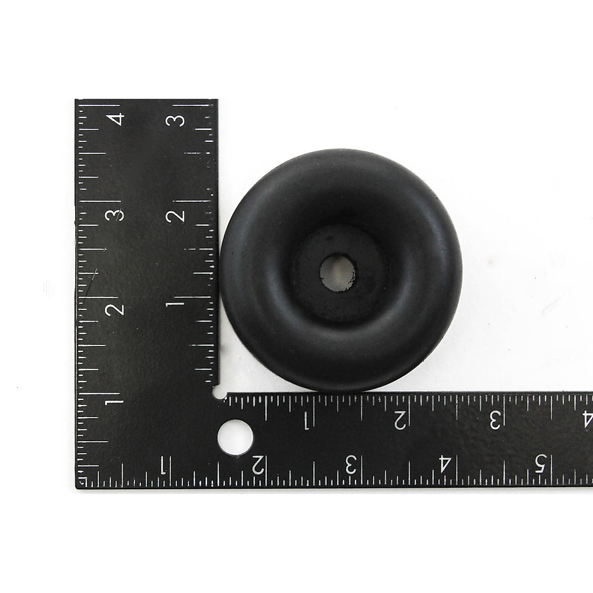 Red Hound Auto 3 Rubber Bumpers for Trailer Compatible with Ramp Door Truck 2.5 Inches Round Replacement Cargo Stop