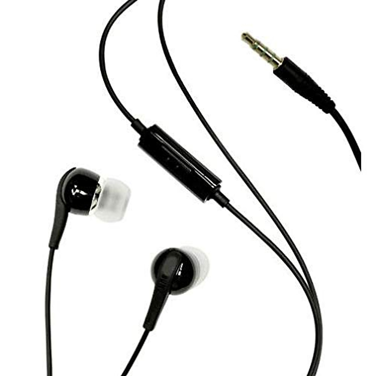Wired Earphones Headphones Handsfree Mic 3.5mm for Moto G5 Plus (XT1687), Headset Earbuds Earpieces Microphone Compatible with Motorola Moto G5 Plus (XT1687)
