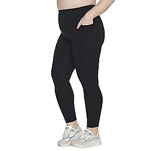 Skechers Women's GO Walk High Waisted Legging, Black, Small