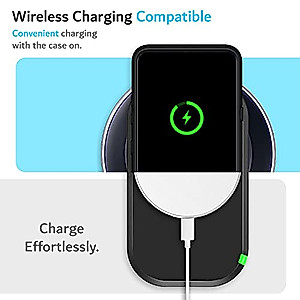 TUDIA DualShield Designed for LG V40 ThinQ Case, [Merge] Shockproof Military Grade Drop Protection Dual Layer Slim Protective Case Cover - Matte Black