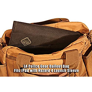LAPG Tactical Bailout Gear Bag, Men's Diaper Bag, Tactical Dad Bug Out Bag, Range Go-To Bag, Multi-Pockets, Multicam