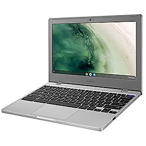 SAMSUNG Chromebook 4 11.6" Laptop Computer for Business Student, Intel Celeron N4020 up to 2.8GHz, 4GB LPDDR4 RAM, 32GB eMMC, AC WiFi, Chrome OS, Platinum Titan