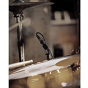 Shure BETA 98AD/C Drum Microphone - Miniature Cardioid Condenser Mic with RPM626 in-Line Preamplifier, A98D Drum Mount for Secure Placement and C98D 15' Cable - Ideal for Snares, Toms and Percussion