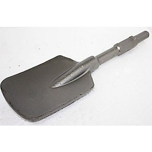 9TRADING Square Clay Spade Scoop Shovel Chisel Bit 1-1/8" Hex Shank 4 Demolition Hammer