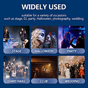 XWSTGEQ Fog Machine Smoke Machine for Halloween Parties Wedding Photography,500 Watt Portable Safe Fogger Machines with 2 Temperature Controllers