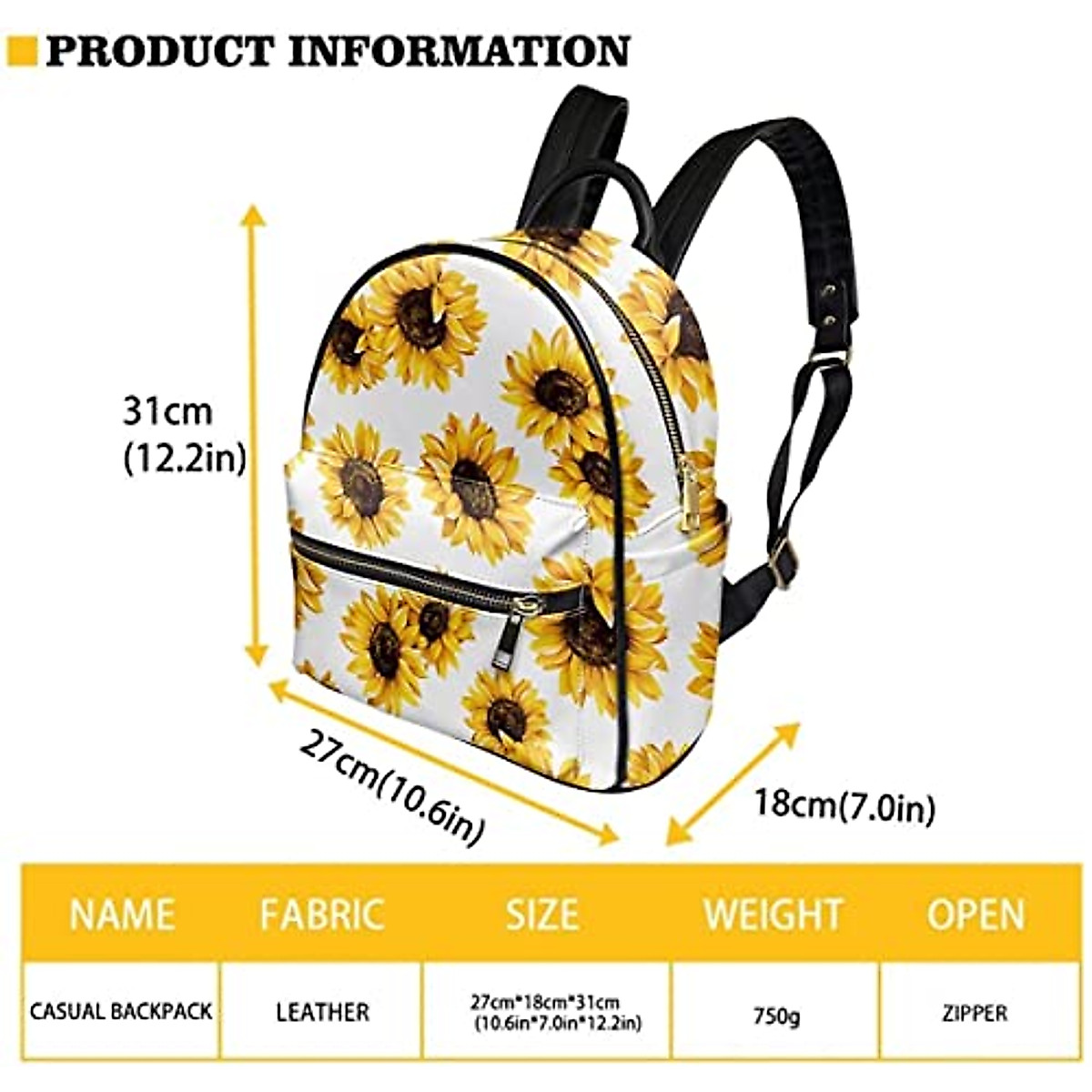 Youngerbaby Blue Dragonfly Print Women Backpack Purse PU Leather Ladies Shoulder Bags Rucksack Zipper Pocket Double Strap Handbags Anti-theft Satchels