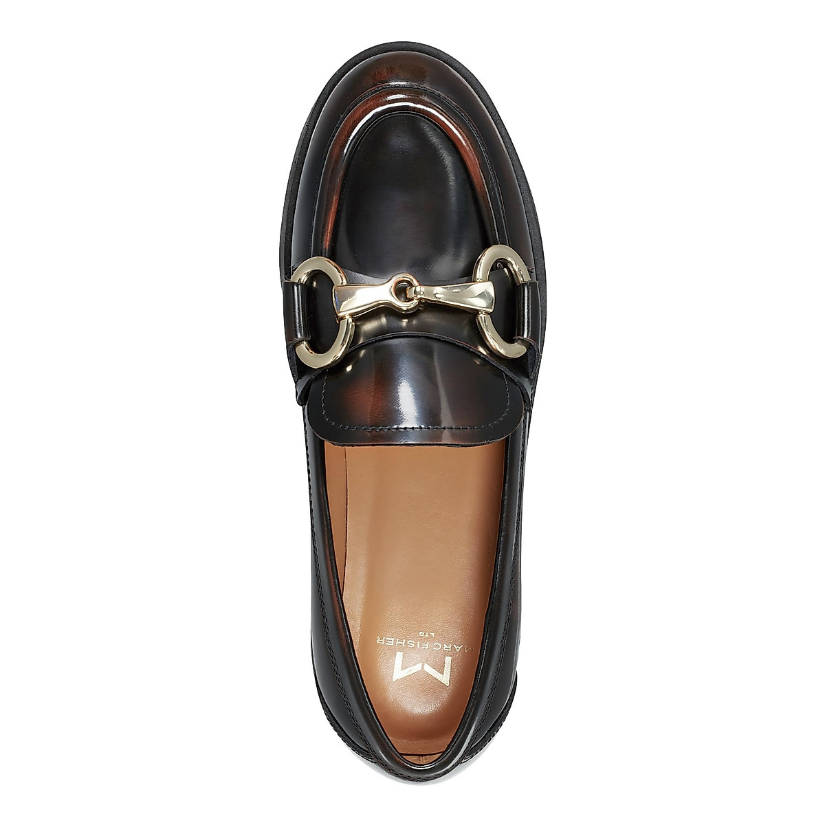 Marc Fisher LTD Women's Wilmer Loafer, Brown 200, 8