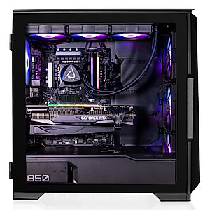 CLX Set VR-Ready Gaming PC - Intel Core i9 13900KF 3GHz, GeForce RTX 4070 Ti, 1TB NVMe M.2 SSD, 4TB HDD, 32GB DDR5 Black Memory, 360mm AIO, WiFi, Windows 11 Home, Black