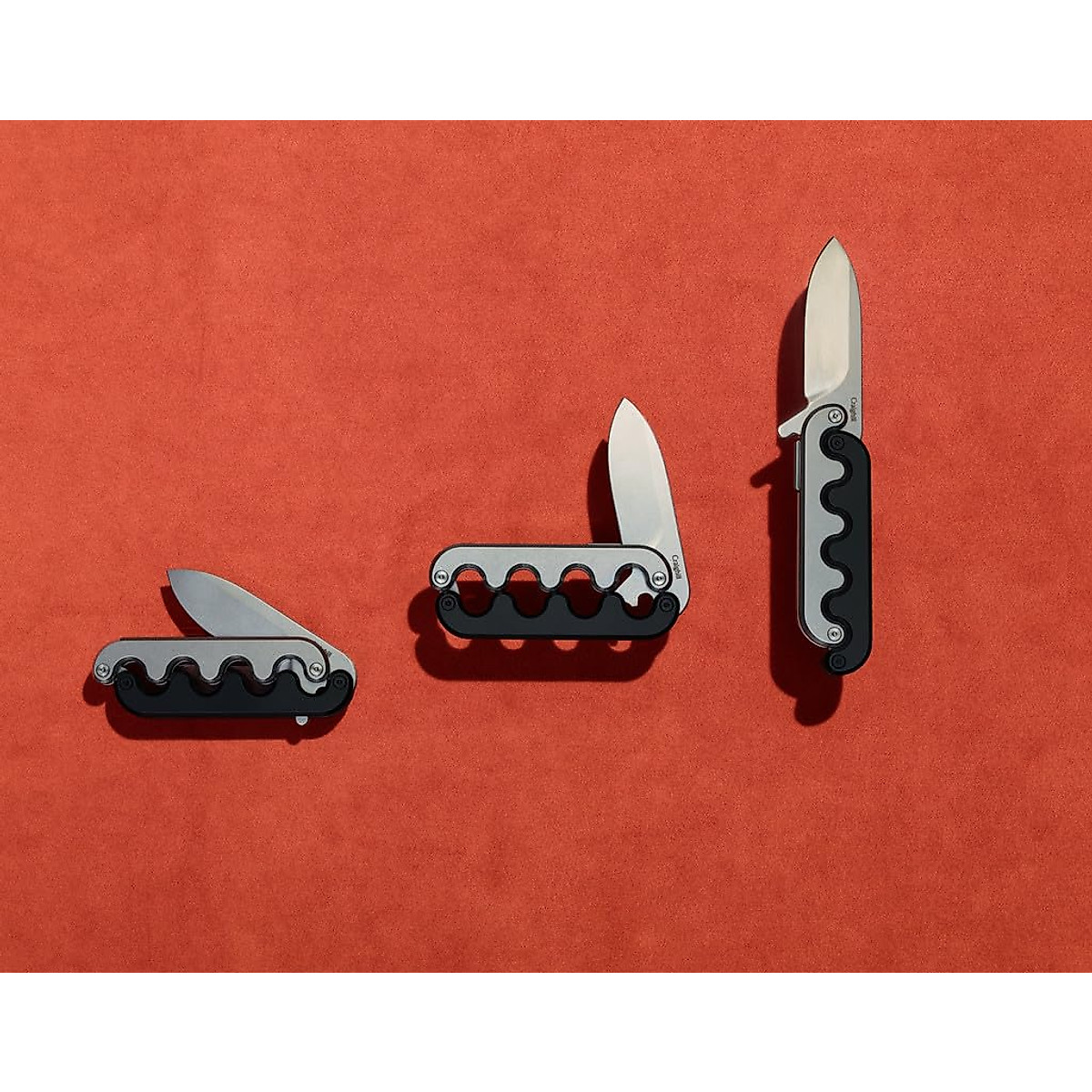 Craighill Sidewinder Knife - Compact Folding Pocket Knife for Everyday Use, 2.5" 12C27 Steel Blade, Sculptural Design, Collector's Knife, 5.6 oz