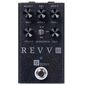 Revv Amplification G3 Overdrive & Distortion Pedal (Cadillac Grey)