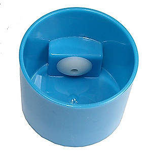 Vitavac - 5g to 20 grams Airtight Multi-Use Vacuum Seal Portable Storage Container for Dry Goods, Food, and Herbs - Light Blue Cap & Black Body