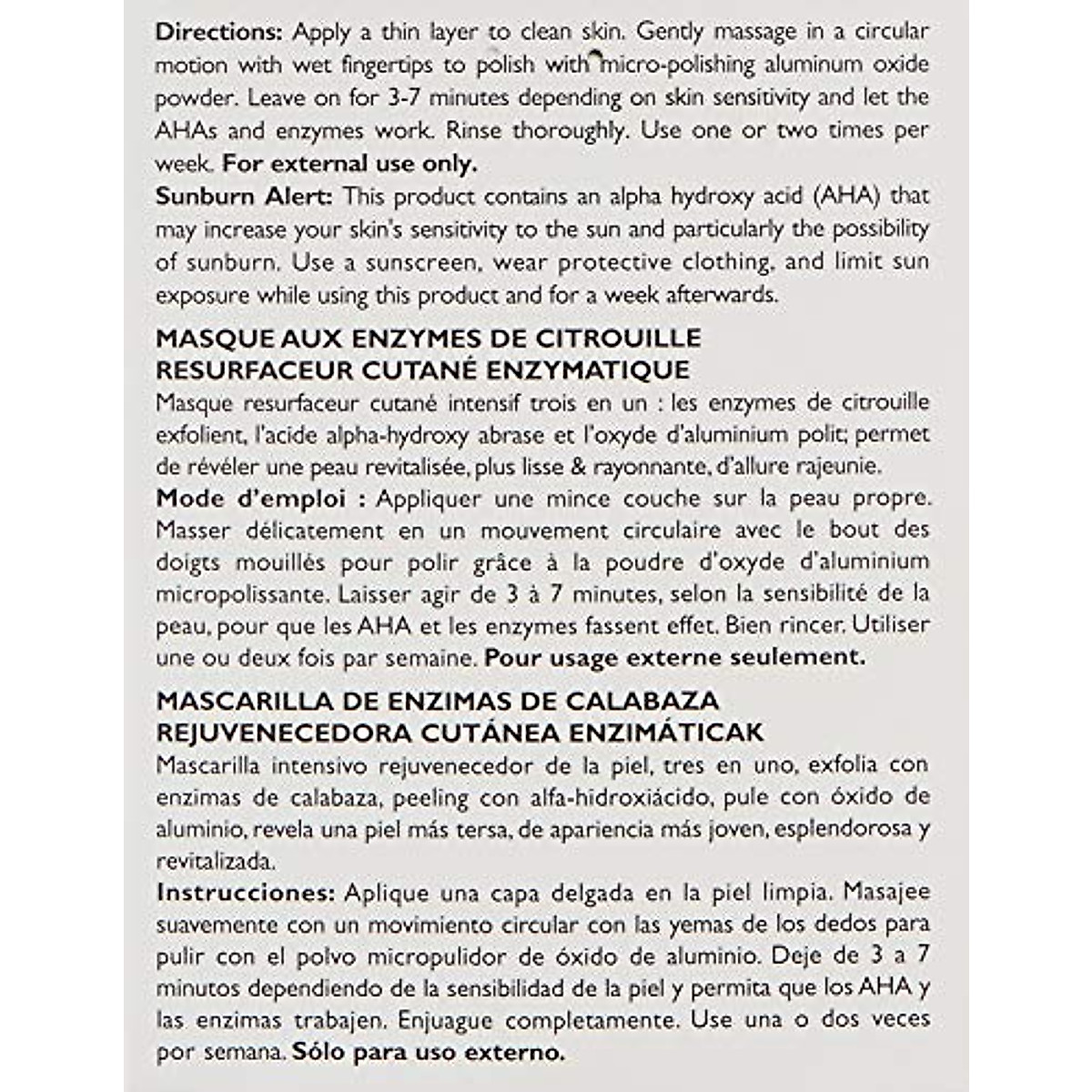 Peter Thomas Roth | Pumpkin Enzyme Mask | Enzymatic Dermal Resurfacer, Exfoliating Pumpkin Facial Mask for Dullness, Fine Lines, Wrinkles and Uneven Skin Tone