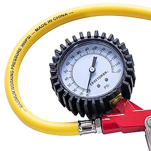 Craftsman CMXZTSG1031NB Inflator Gun, Red and Yellow