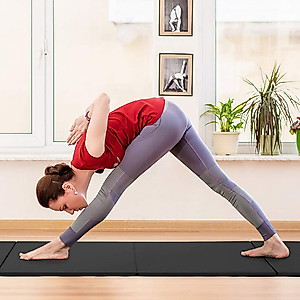 Gymnastics Mat Tumbling Mat Gym Mat Gymnastic Mat Foldding Lightweight Tumbling Mat 2 Inches Thick Fitness Yoga Exercise Mat Home Gym Mat Equipment