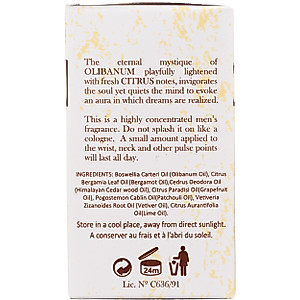 MAROMA Olibanum Citrus Perfume, 0.33 FZ