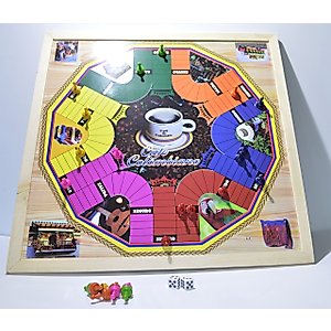 Tablero De Parques Colombiano De Doble Cara y Magnetico, Parcheesi Board Game, Double-Sided and Magnetic , Juego De Mesa.